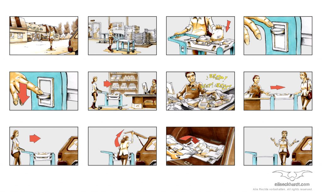 Nils Eckhardt - Storyboards, Keyvisuals and Pitchingboards
